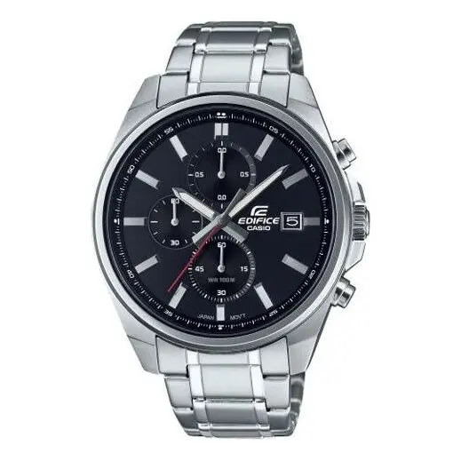 Casio Edifice Quartz Chronograph Watch - Black