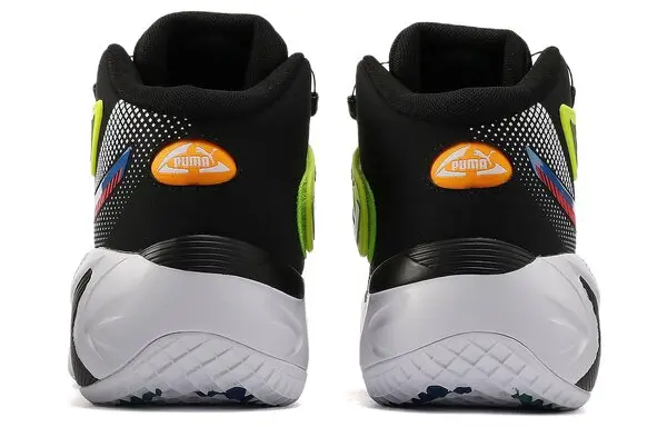 PUMA Disc Rebirth Athletic Basketball Sneakers - Black