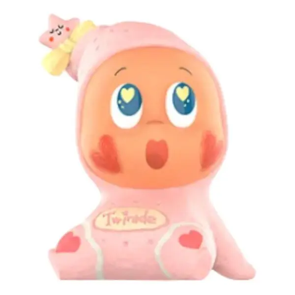 POP MART Twinkle Twinkle Create Your Taste Strawberry Milk Cookie Collectible - Multi-color