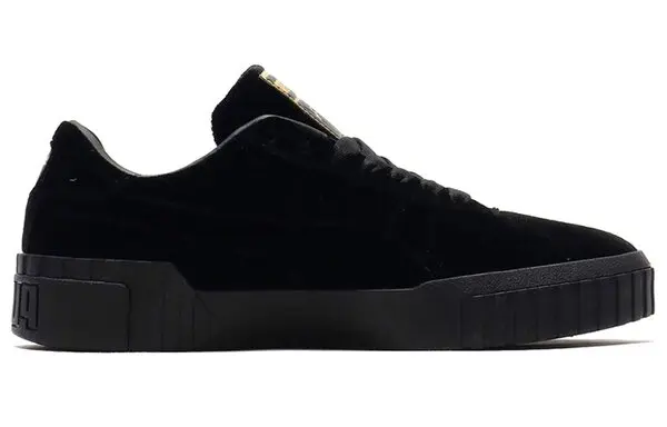 PUMA Cali Velvet Casual Sneakers - Black