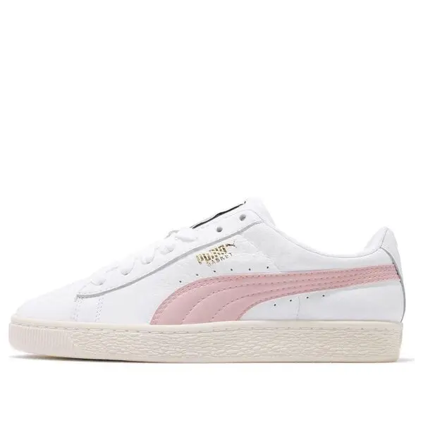PUMA Basket Classic Lfs Low Top Sneakers - White/pink