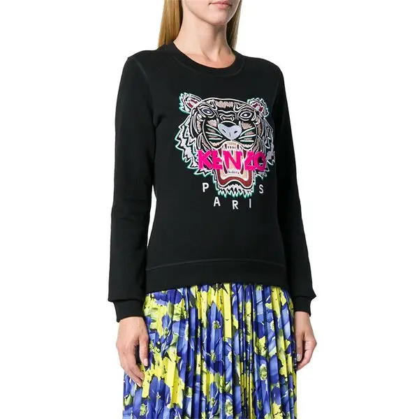 Kenzo Embroidered Tiger Head Sweatshirt