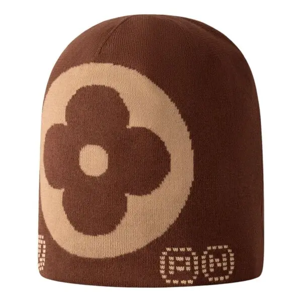 LOUIS VUITTON X Nigo Fit Monogram Beanie - Brown