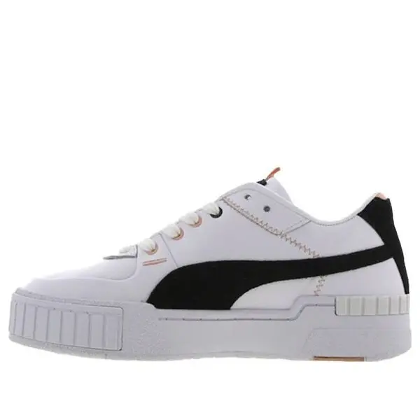 PUMA Cali Sport Asymmetric Sneakers - White/black