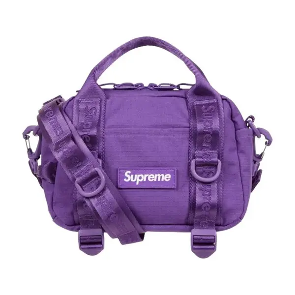 Supreme Ss26 Mini Duffle Bag - Purple