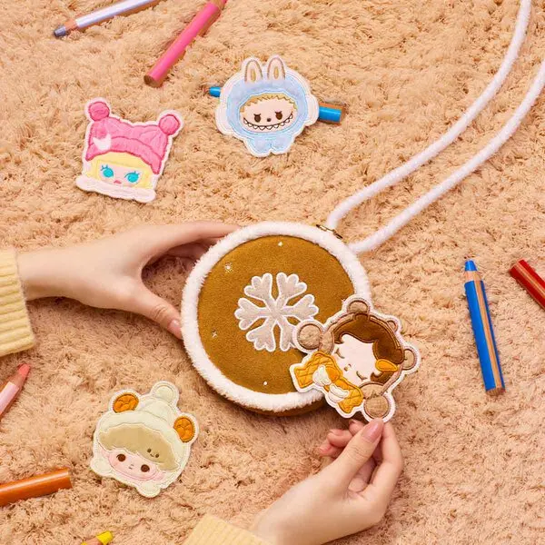 POP MART Pop Bean Fluffy And Cozy Crossbody Bag