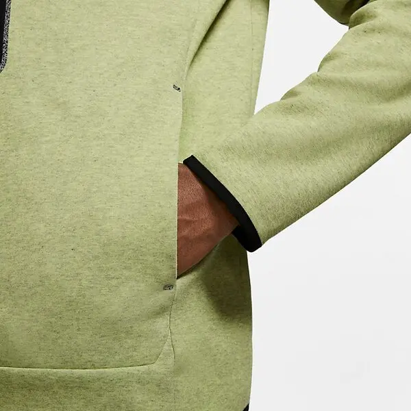 Nike Tech Fleece Full-zip Hoodie 'lime Ice - Lime Ice/htr