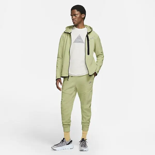 Nike Tech Fleece Full-zip Hoodie 'lime Ice - Lime Ice/htr