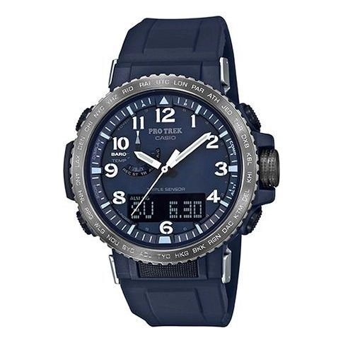 Casio G-shock Analog-digital Solar Powered Watch - Blue