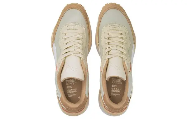 PUMA Style Rider Convey Sneakers - White/brown