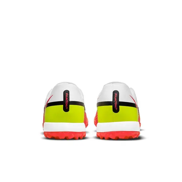 Nike Phantom Gt2 Academy Tf Turf Football Shoe - White/yellow/orange