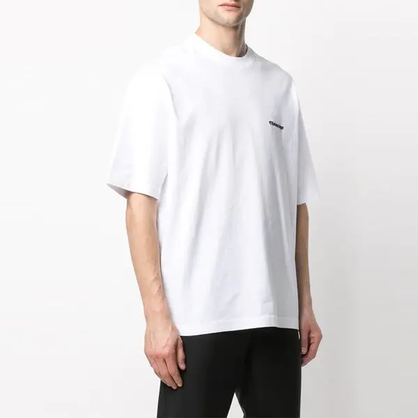 Balenciaga Ss21 Bb Letter Printing Male - White