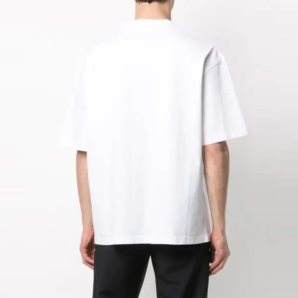 Balenciaga Ss21 Bb Letter Printing Male - White