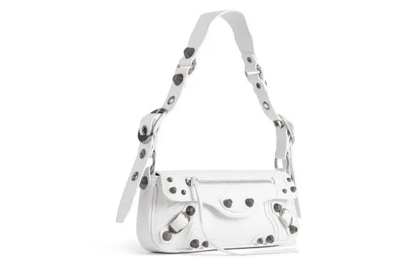 Balenciaga Le Cagole Xs Sling Bag - White