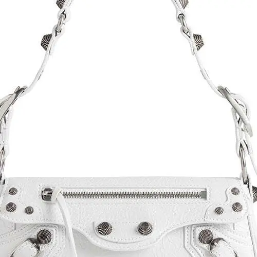 Balenciaga Le Cagole Xs Sling Bag - White