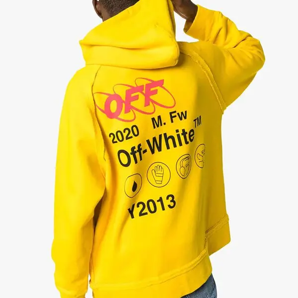 Off-White Industrial Y013 Drawstring Hoodie