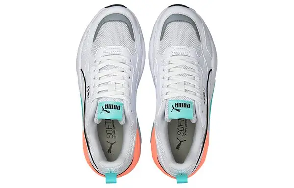 PUMA X-ray 2 Square Sneakers - White/orange/blue