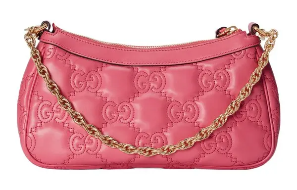 Gucci Gg Matelasse Handbag - Pink