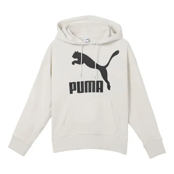 PUMA Classics Logo Printing Hoodie - Default Color