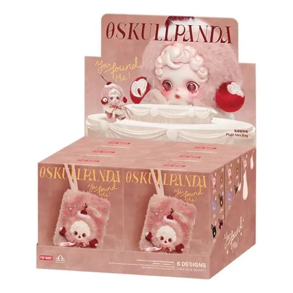 POP MART Skullpanda You Found Me Plush Mini Bag Sealed Case - Multi-color