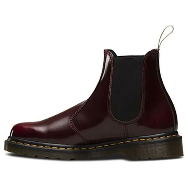 Dr. Martens 2976 Vegan Chelsea Boots - Cherry Red