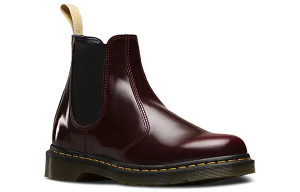 Dr. Martens 2976 Vegan Chelsea Boots - Cherry Red