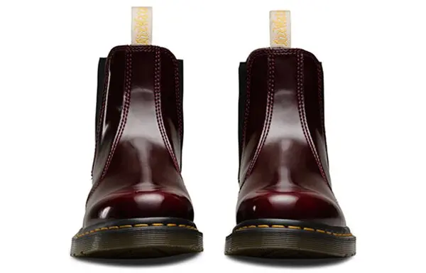 Dr. Martens 2976 Vegan Chelsea Boots - Cherry Red