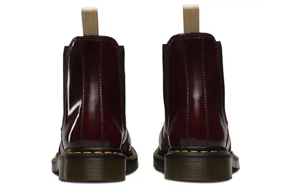 Dr. Martens 2976 Vegan Chelsea Boots - Cherry Red