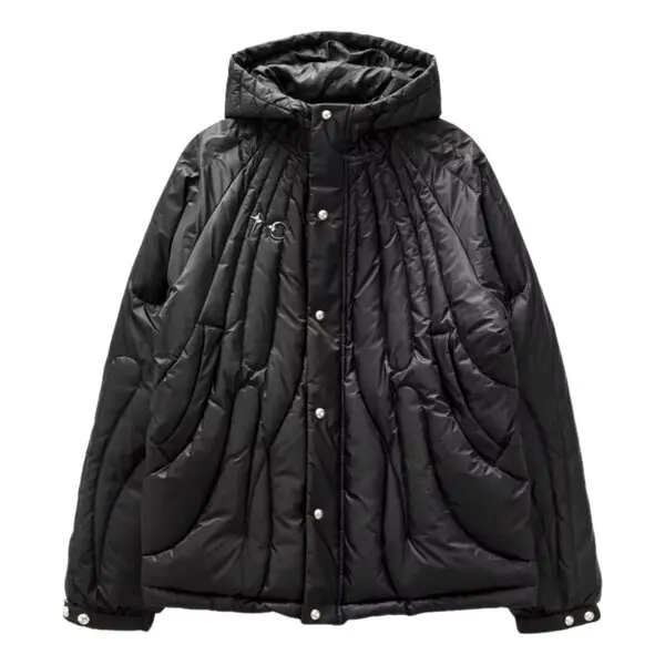 THUG CLUB Cave Down Jacket - Black