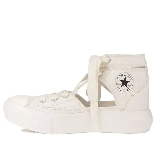 CONVERSE Chuck Taylor All Star Light Plastic Ghillie Hi Sneakers - White