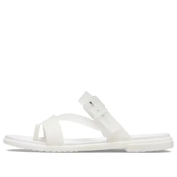 CROCS Tulum Slides Translucent - White