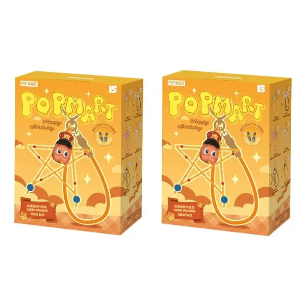 POP MART Celebrating The Moment Series Cable Pendant Sealed Case - Multi-color