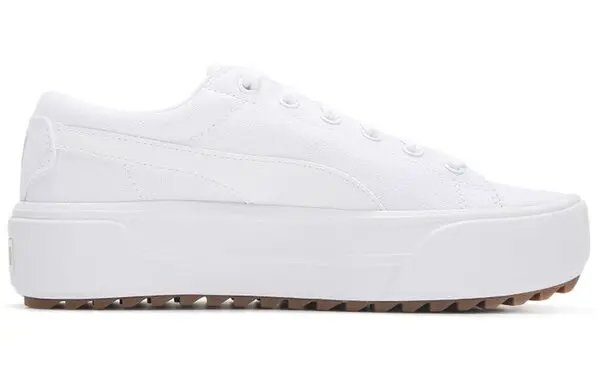 PUMA Kaia Platform Gum Sneakers - White