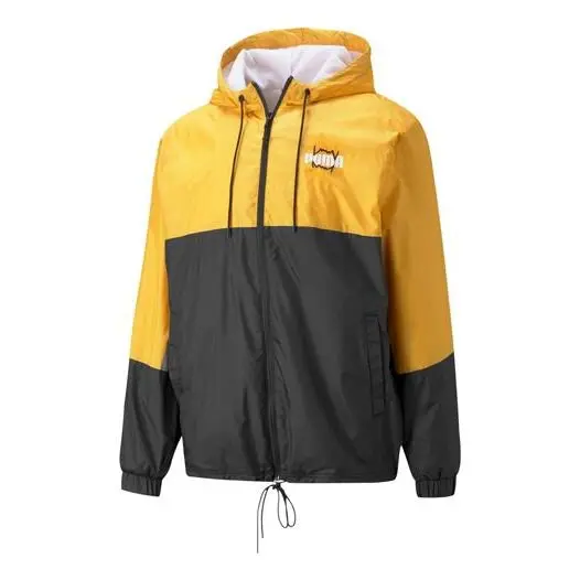 PUMA Mvp Windbreaker Jacket - Yellow