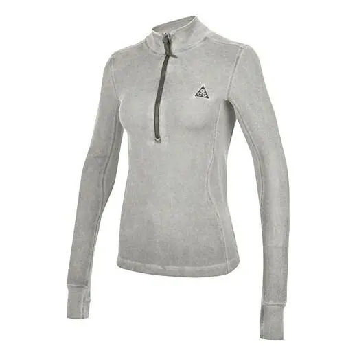 Nike Steeple Rock Half Zipper Long Sleeve - Grey