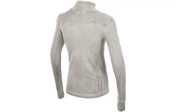 Nike Steeple Rock Half Zipper Slim Fit Long Sleeve T-shirt - Grey