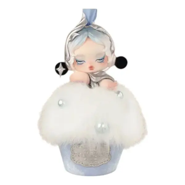 POP MART Skullpanda The Feast Begins Series "the Silver Fork" Fragrance Pendant - Multi-color