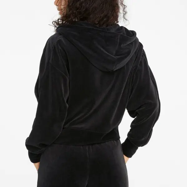 PUMA Casual Embroidered Short Hooded Jacket