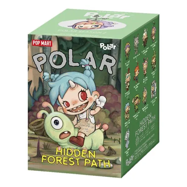 POP MART Polar Season 2 Hidden Forest Path Series Figures Sealed Case - Multi-color