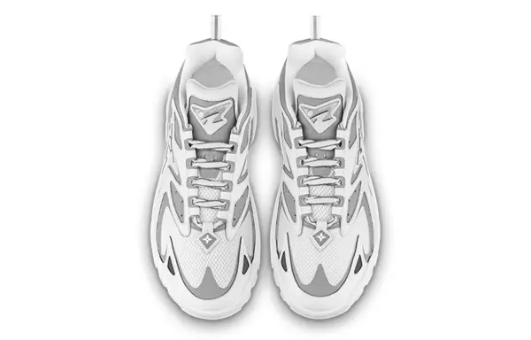 LOUIS VUITTON Runner Tatic Sneakers - White/grey