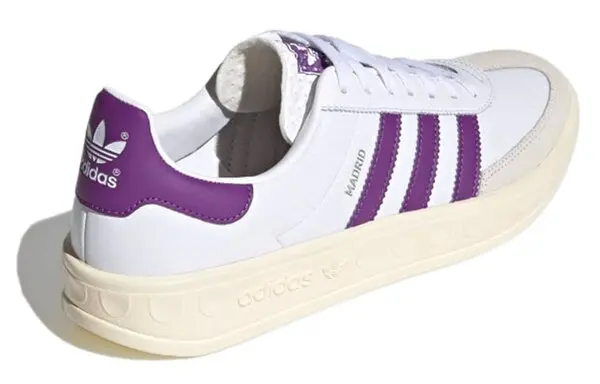 Adidas Originals Madrid Sneakers - White/purple