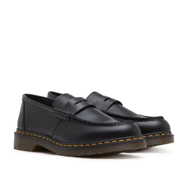 Dr. Martens Penton Smooth Leather Loafers - Black