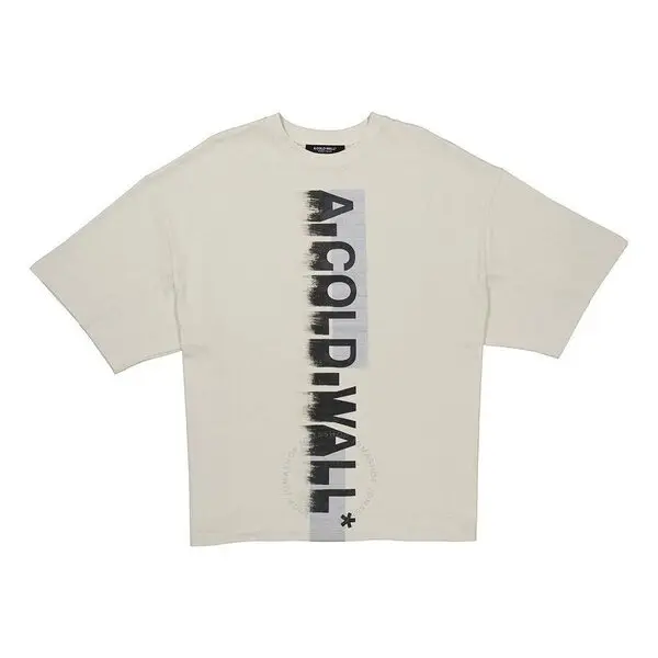 A-COLD-WALL* Brushed Logo T-shirt - Beige