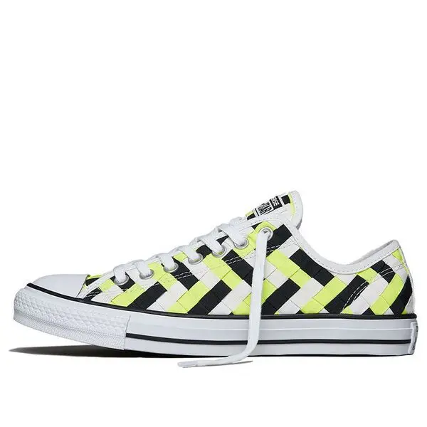 CONVERSE Chuck Taylor All Star Low Top Woven Sneakers - Yellow/black