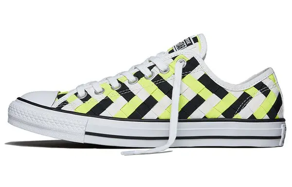 CONVERSE Chuck Taylor All Star Low Top Woven Sneakers - Yellow/black