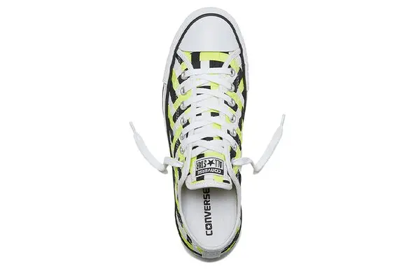 CONVERSE Chuck Taylor All Star Low Top Woven Sneakers - Yellow/black