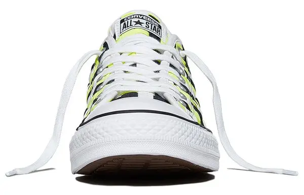 CONVERSE Chuck Taylor All Star Low Top Woven Sneakers - Yellow/black