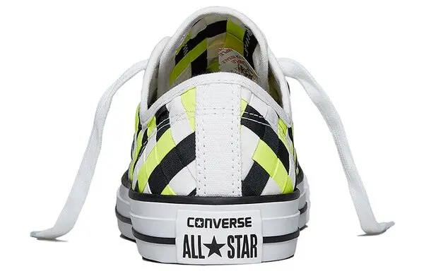 CONVERSE Chuck Taylor All Star Low Top Woven Sneakers - Yellow/black
