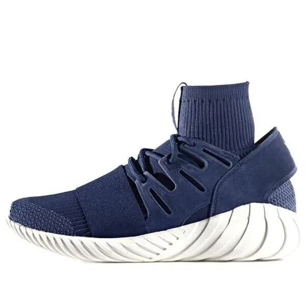 Adidas Tubular Doom Sock High Top Sneakers - Blue