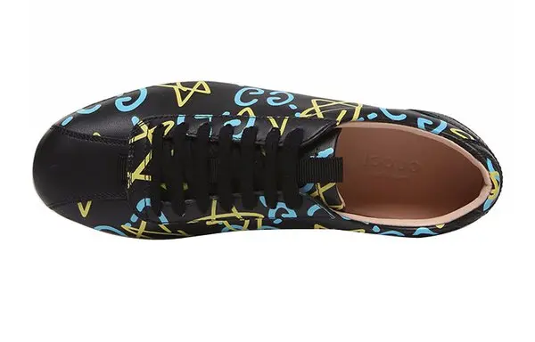 Gucci Apollo Star Leather Gg Logo Sneaker